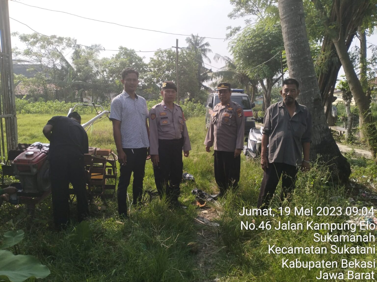 Pengamanan Pengolahan Lahan Sawah dinas Pertanian kabupaten bekasi ...