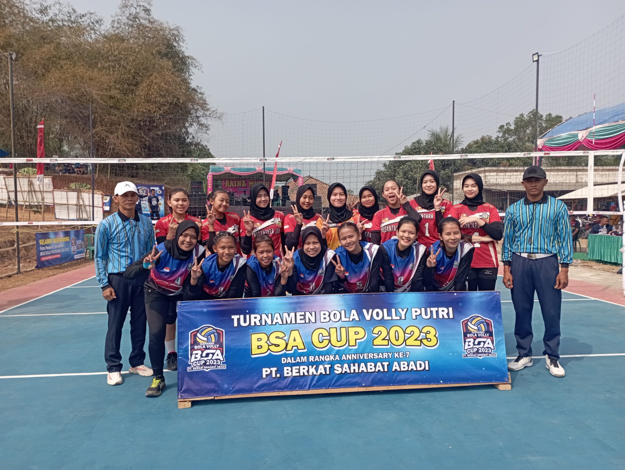 Kemeriahan Anniversary Ke Tujuh Tahun PT. BSA Selenggarakan Turnamen ...